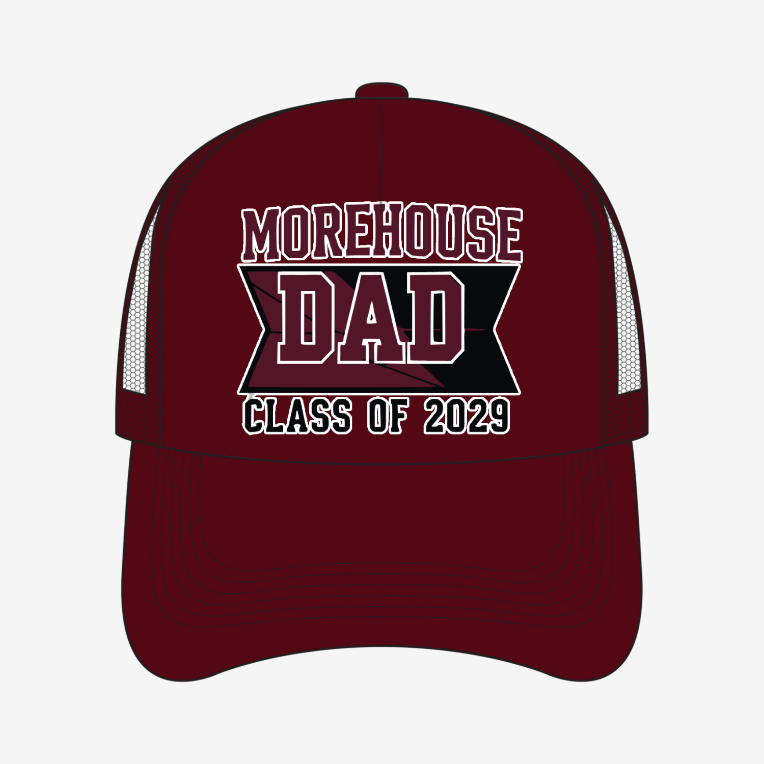 2029 "Morehouse Dad" Trucker – Spelhouse Merch